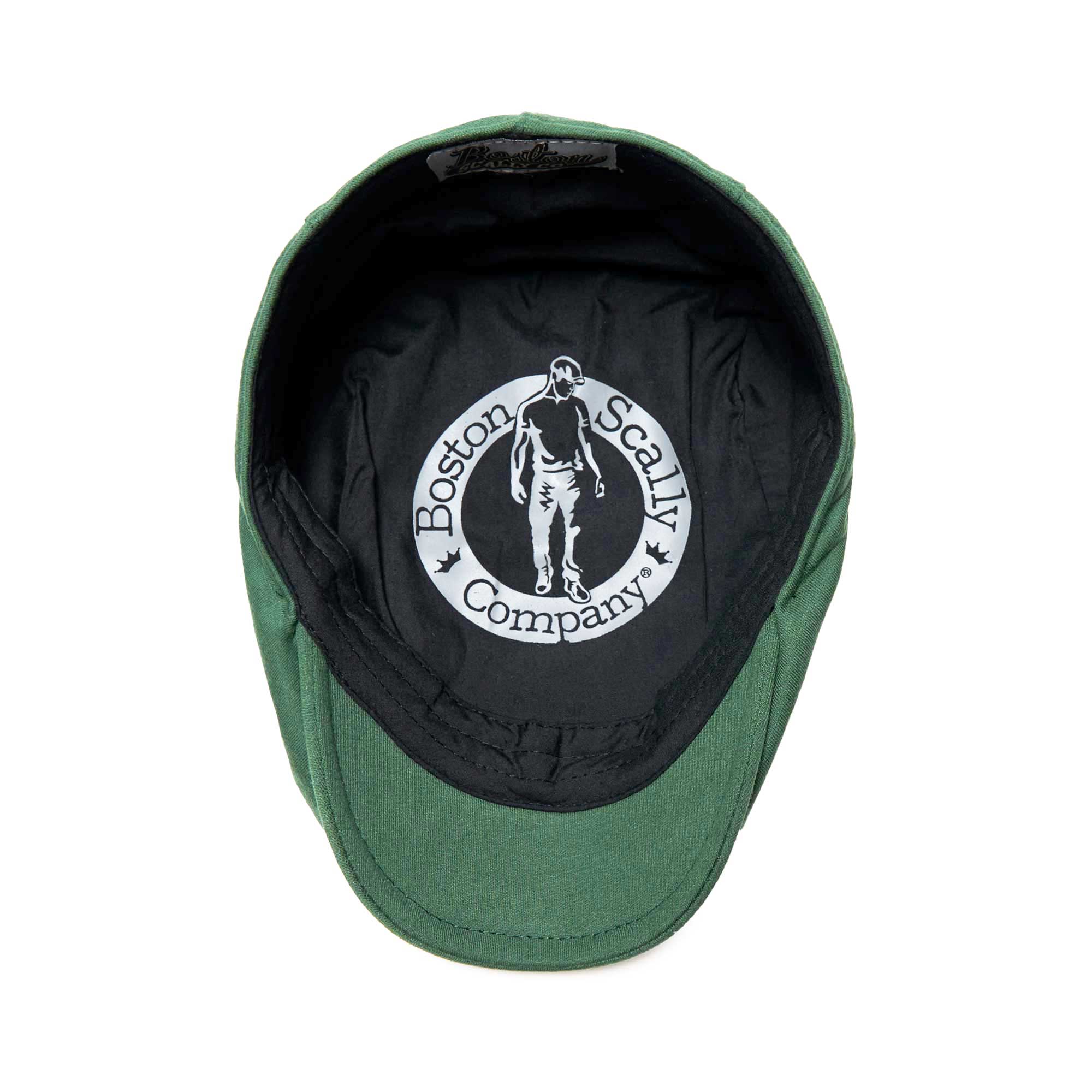 The Bruiser Boston Scally Cap - OD Green