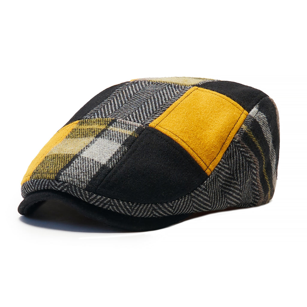 The Goon Boston Scally Cap - Black & Gold