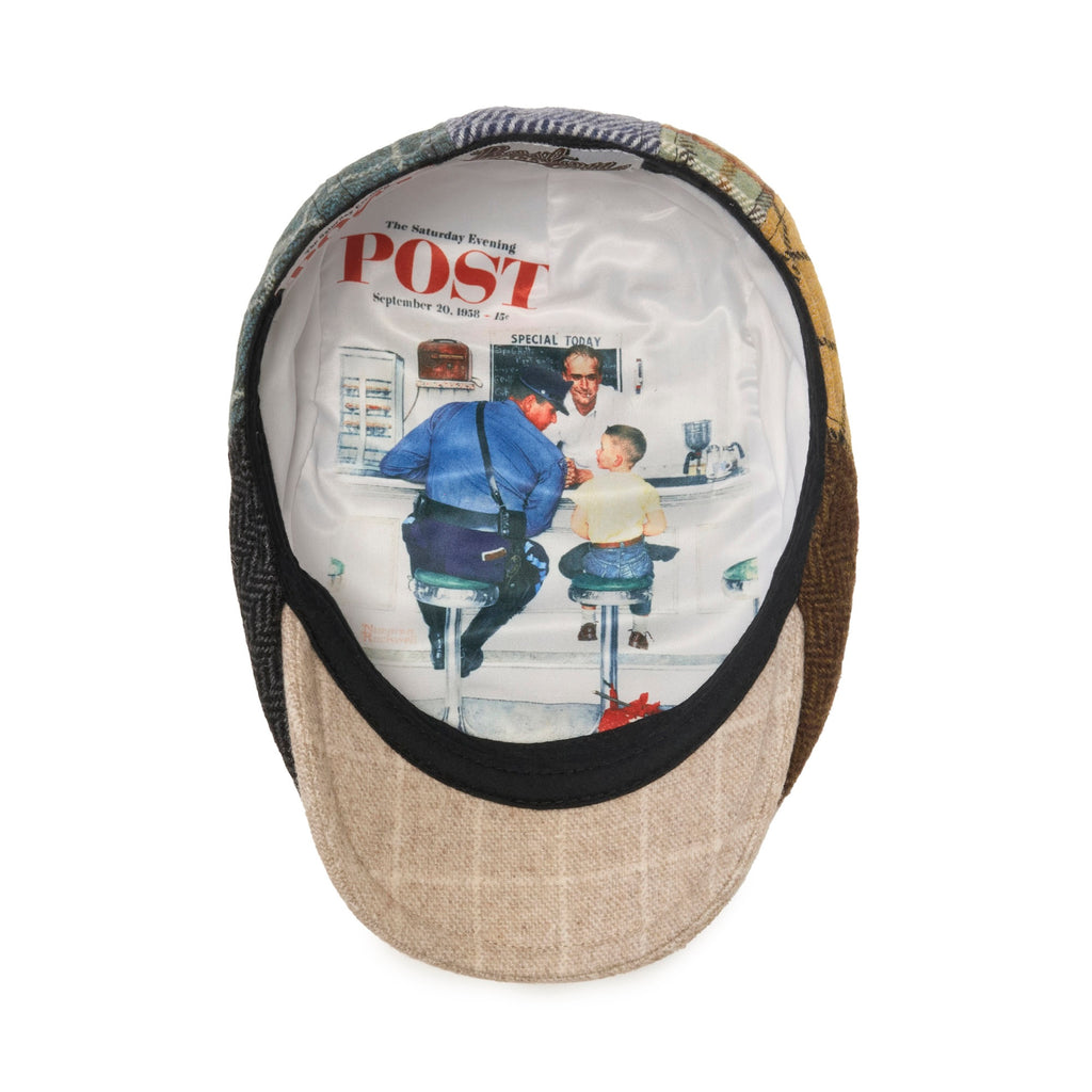 The Runaway Boston Scally Cap - Patchwork