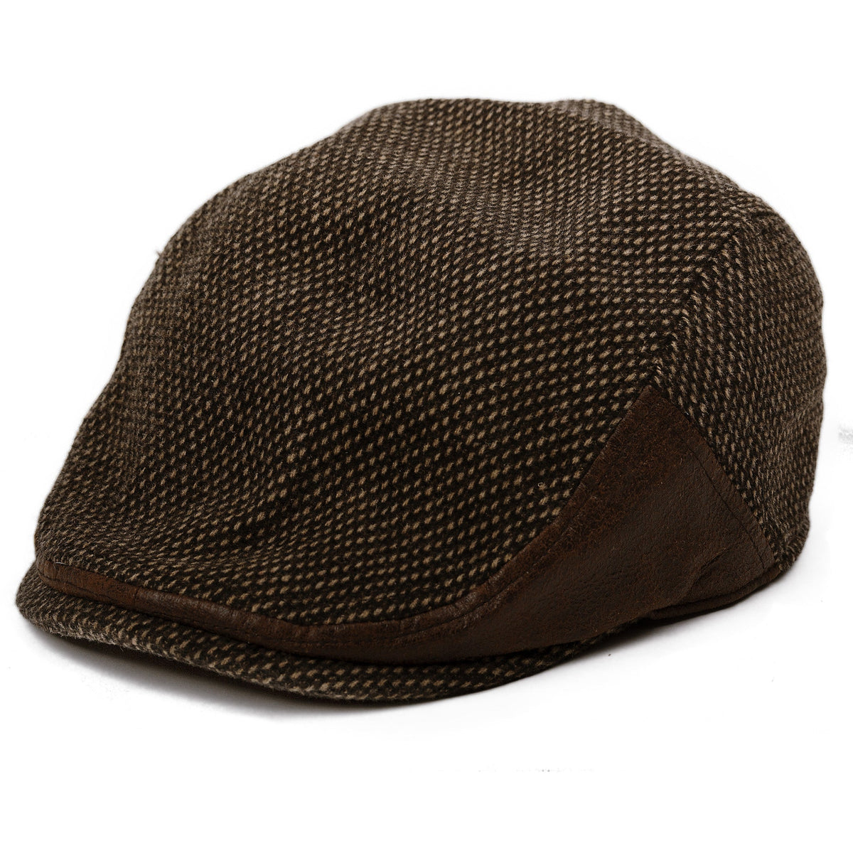 The Brawler Boston Scally Cap (Flat Cap) - Brown