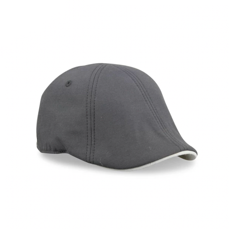 The Trainer Boston Scally Cap (Flat Cap) - Black