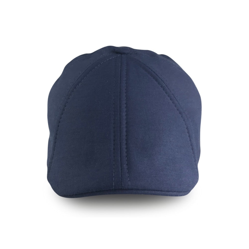The Caddy Boston Scally Cap (Flat Cap) - Mariner Blue