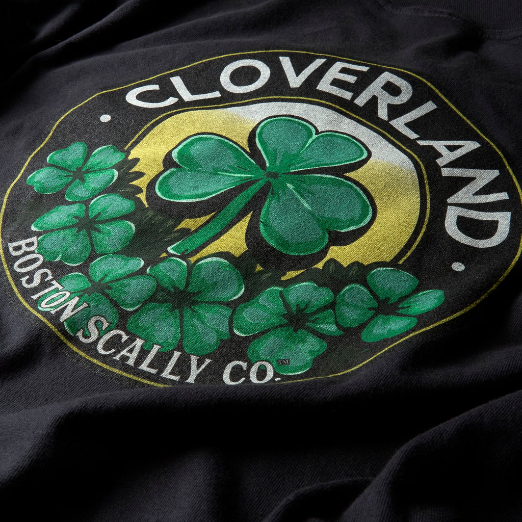 The Cloverland Long Sleeve Tee T-Shirt - Black