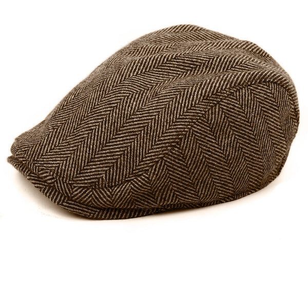 The Original Boston Scally Cap (Flat Cap) - Brown
