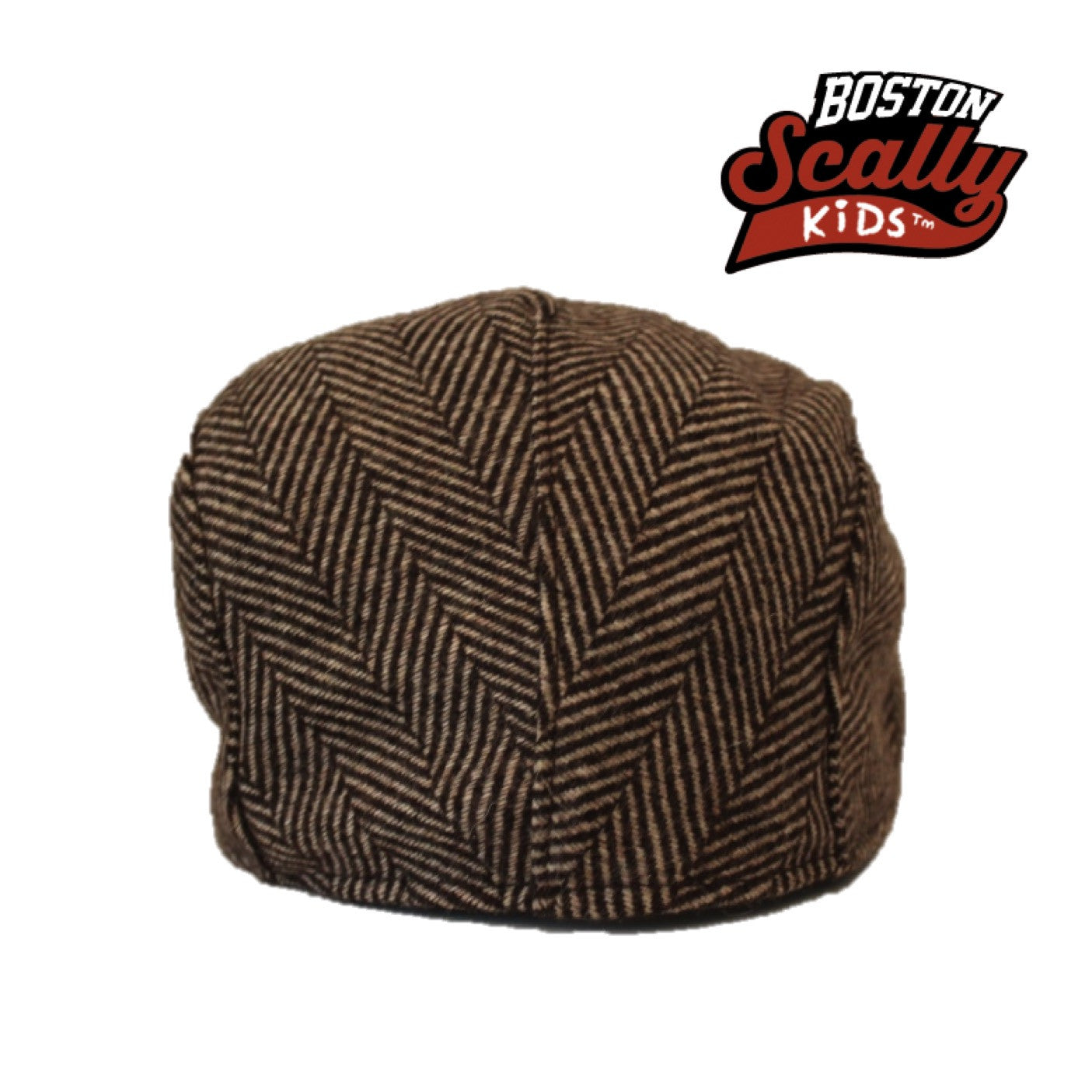 Kids The Original Boston Scally Cap - Brown