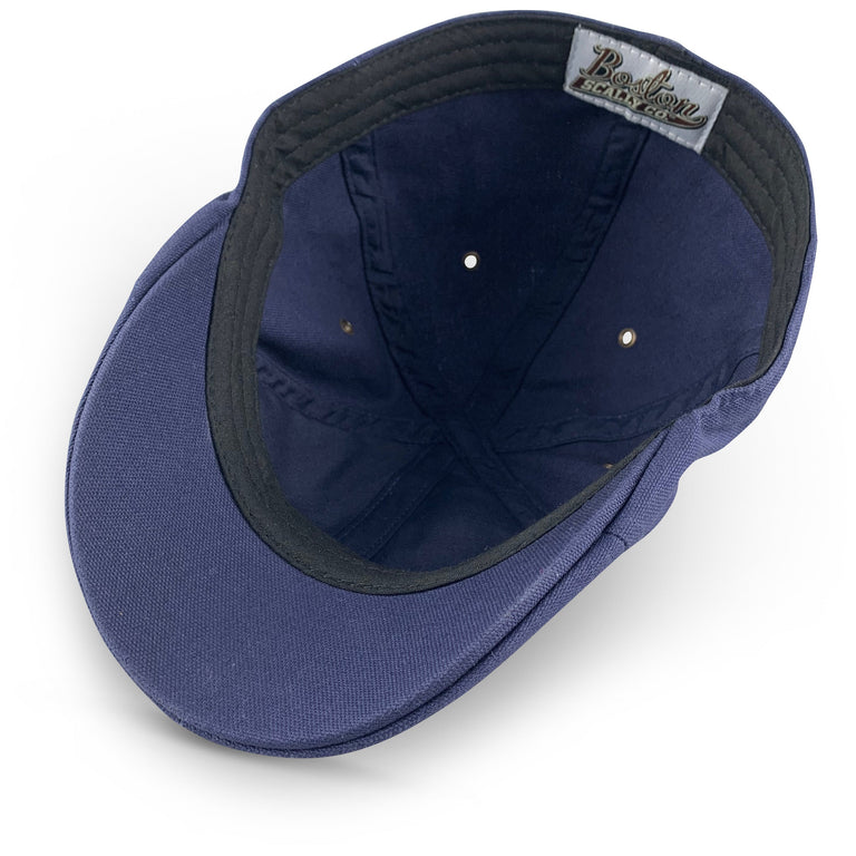 The Worker Boston Scally Cap (Flat Cap) - Navy