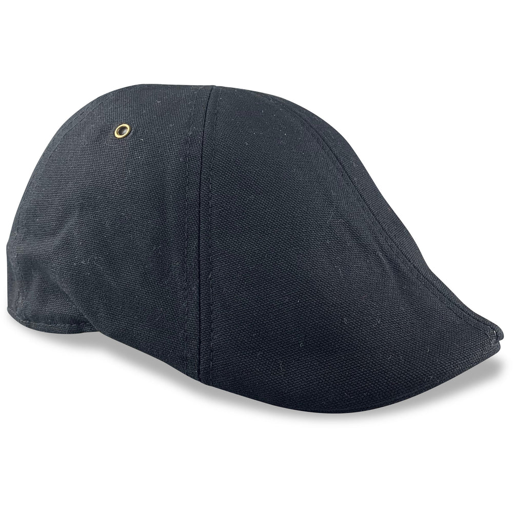 The Worker Boston Scally Cap (Flat Cap) - Black