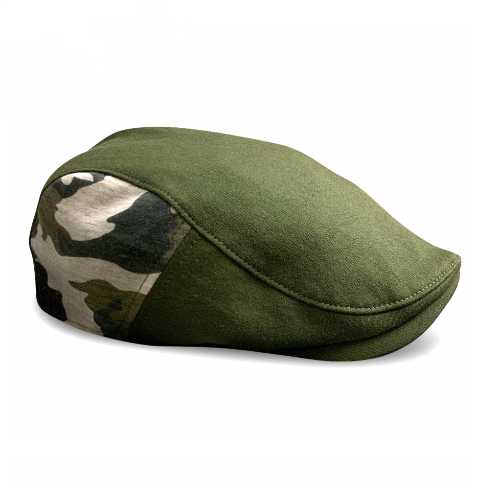 The Responder Single Panel Boston Scally Cap (Flat Cap) - Military ...