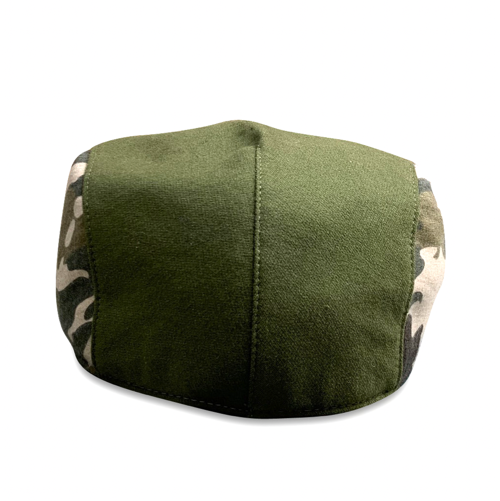The Responder Single Panel Boston Scally Cap (Flat Cap) - Military ...