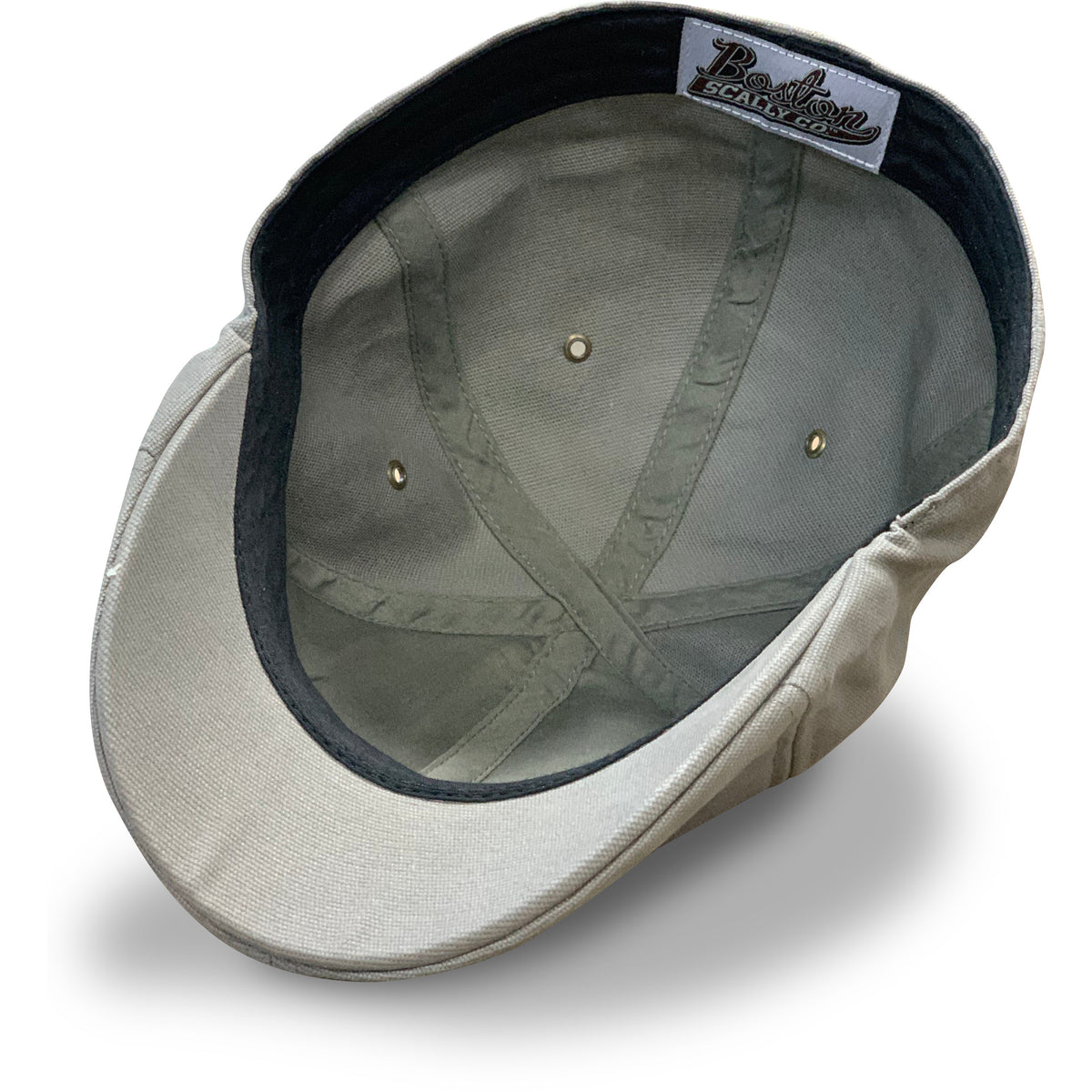 The Worker Boston Scally Cap (Flat Cap) - Concrete
