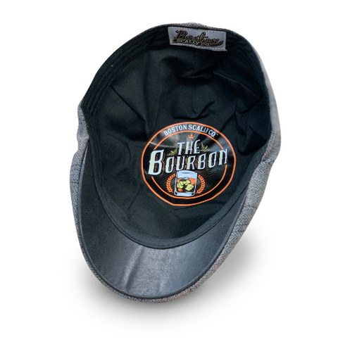 The Bourbon Boston Scally Cap (Flat Cap) - Steel Oak Plaid | Shop