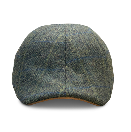 The Bourbon Boston Scally Cap (Flat Cap) - Cask & Barley Plaid
