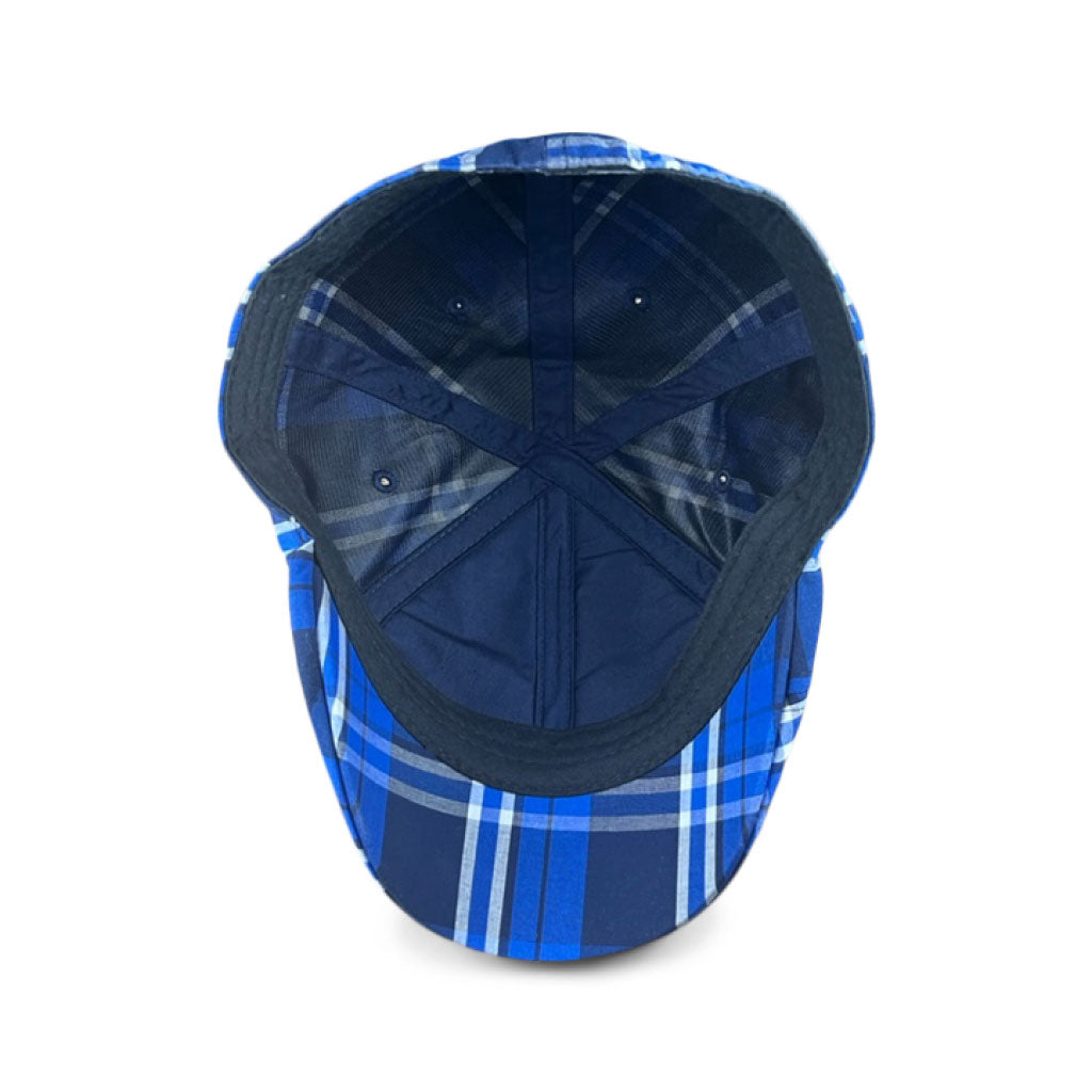 The Sweetwater Plaid Trainer Boston Scally Cap (Flat Cap) - Sweetwater