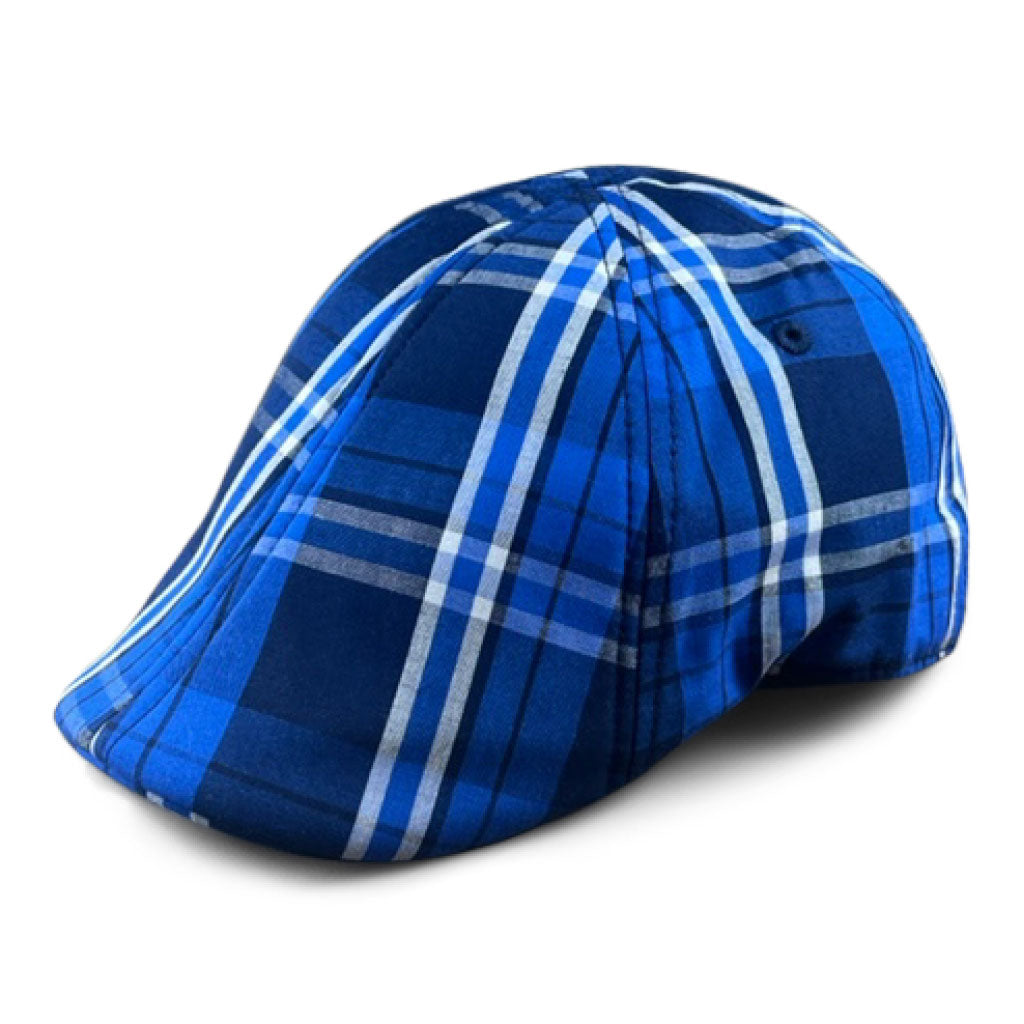 The Sweetwater Plaid Trainer Boston Scally Cap - Plaid