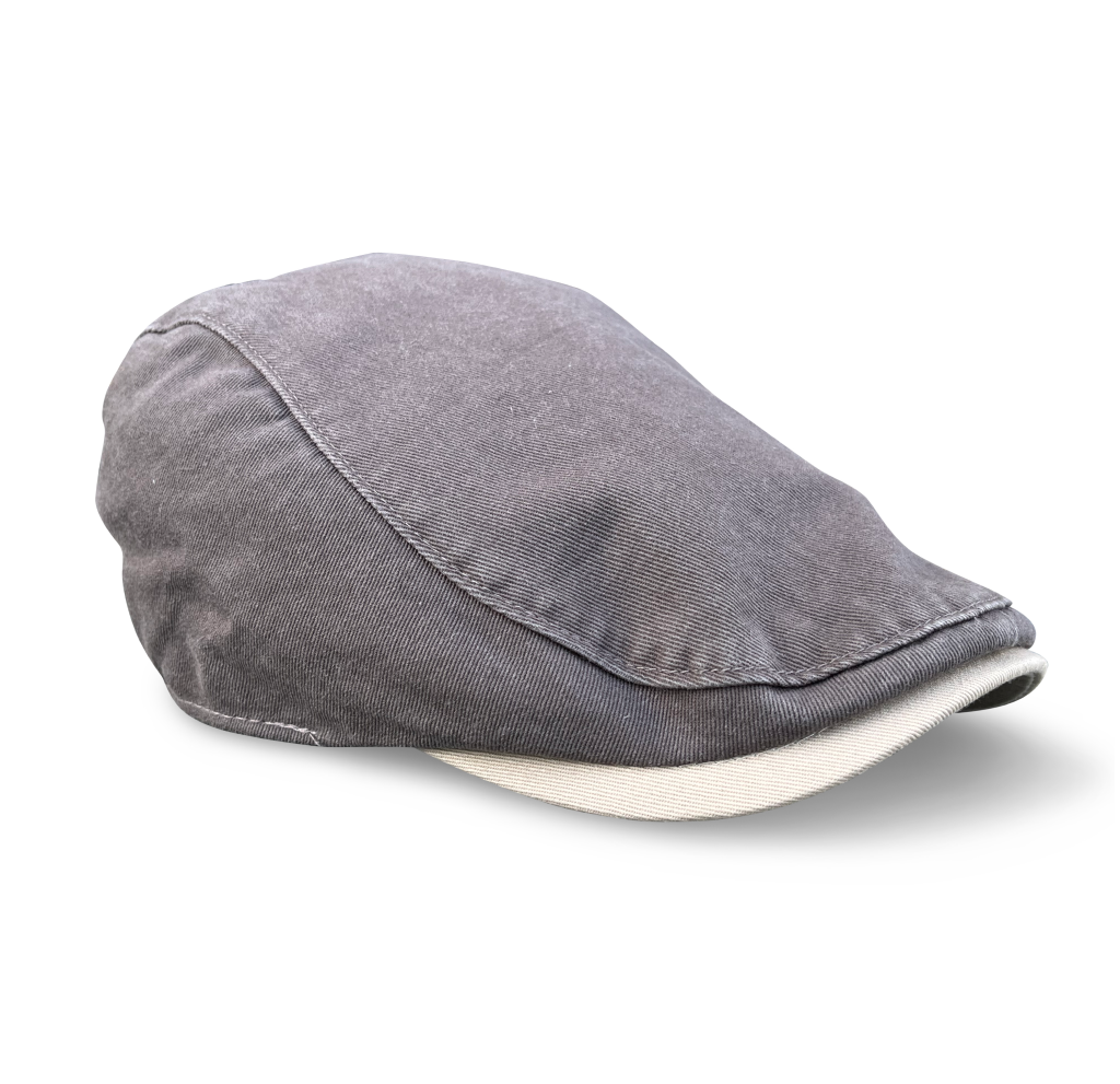 The Keeper Boston Scally Cap (Flat Cap) - Driftwood Grey