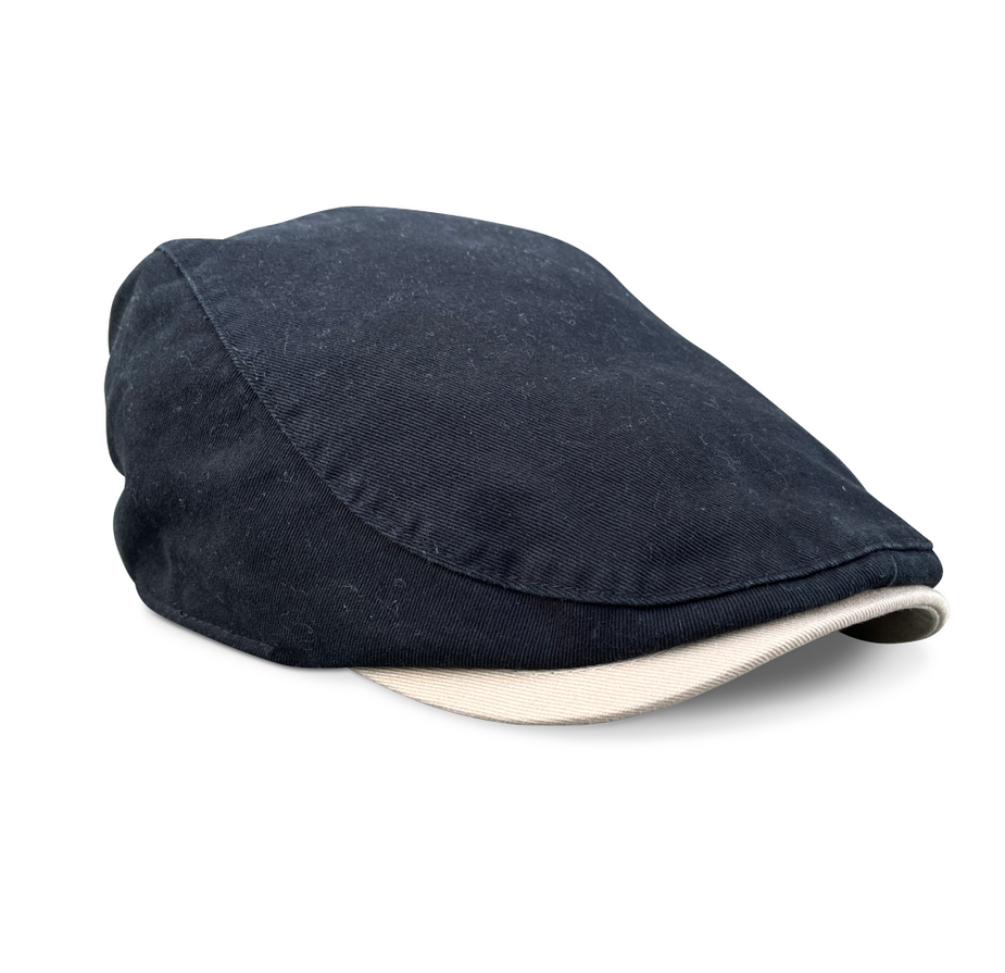 The Keeper Boston Scally Cap (Flat Cap) - Midnight Sky Black