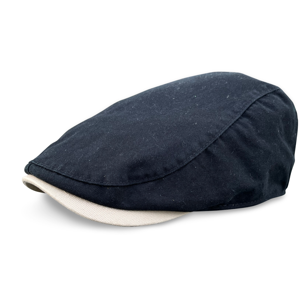The Keeper Boston Scally Cap (Flat Cap) - Midnight Sky Black