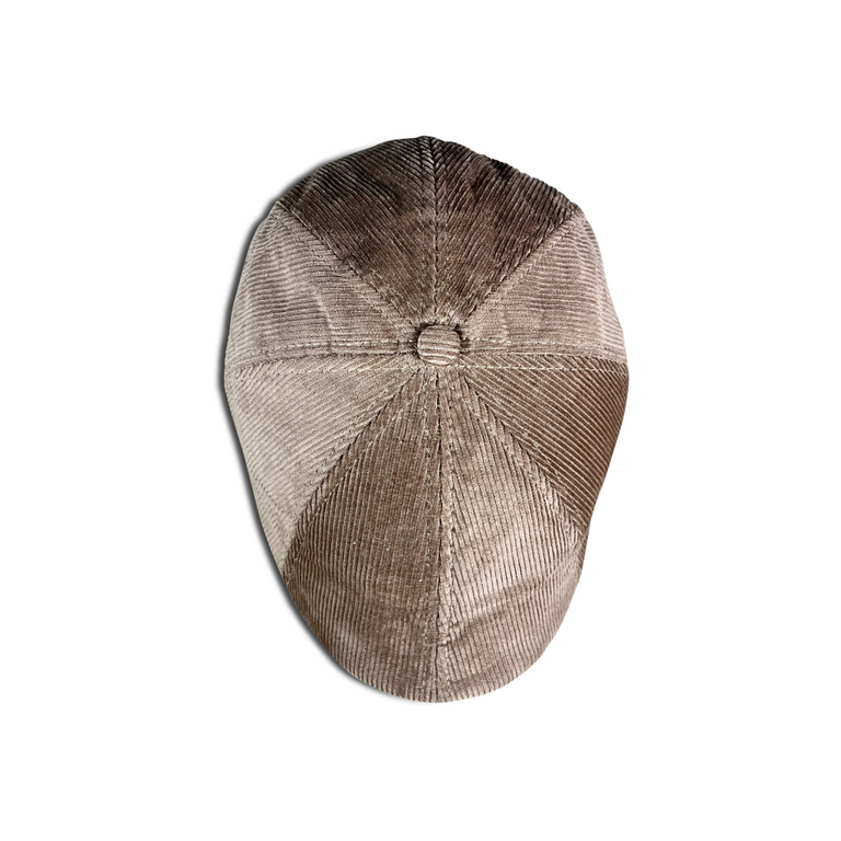The Roy Boston Scally Cap (Flat Cap) - Craft Tan