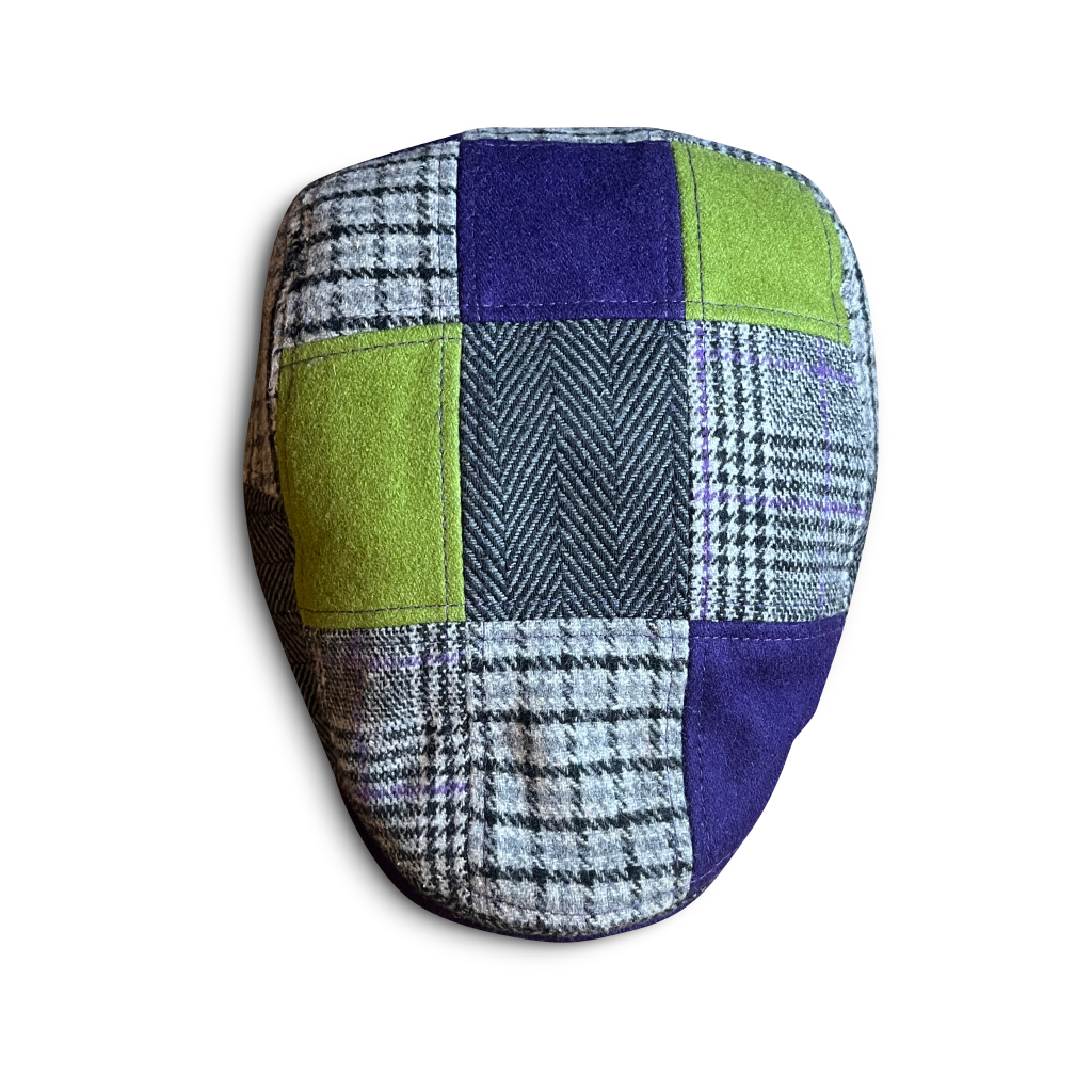 The Zombie Boston Scally Cap - Patchwork