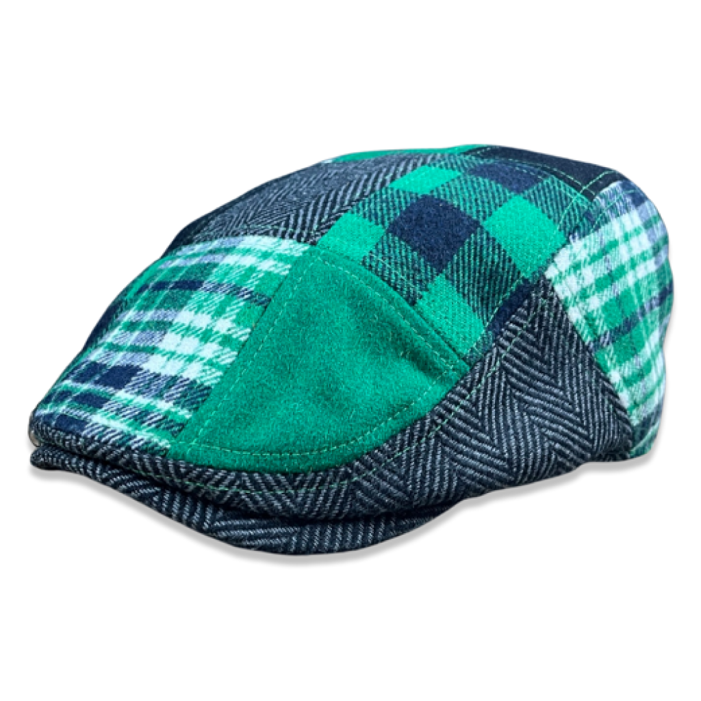 The Slainte Boston Scally Cap - Patchwork Edition