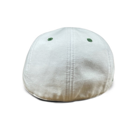 The Lucky Boston Scally Cap - White