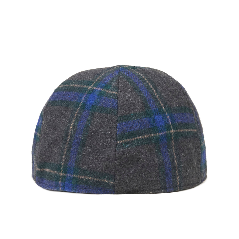 The Brawn Boston Scally Cap (Flat Cap) - Grey Plaid