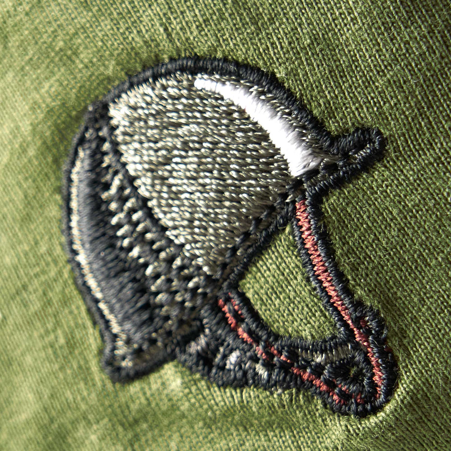 The Grunt Boston Scally Cap - Army Green