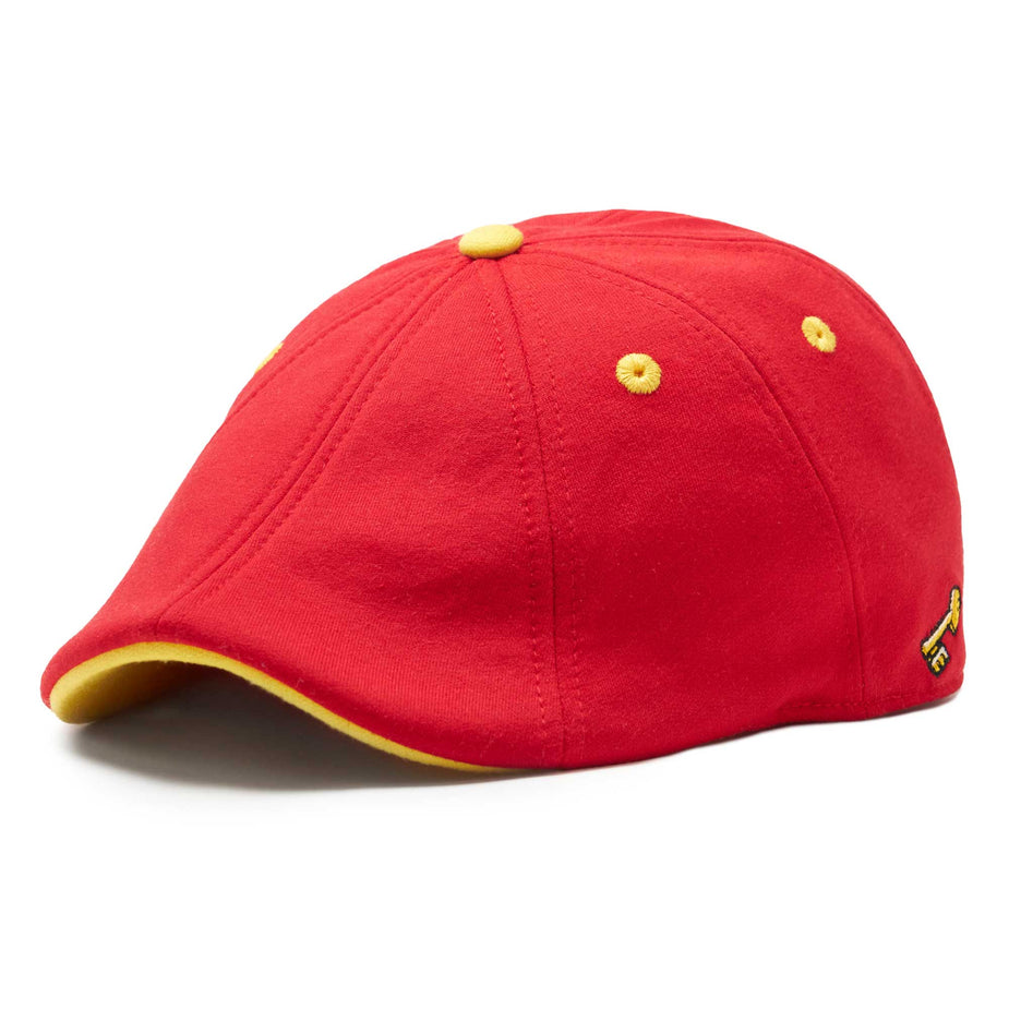 The Jake 2 Boston Scally Cap - Fire Engine Red