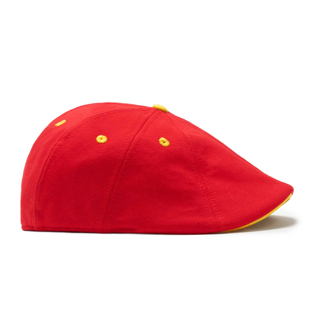 The Jake 2 Boston Scally Cap - Fire Engine Red
