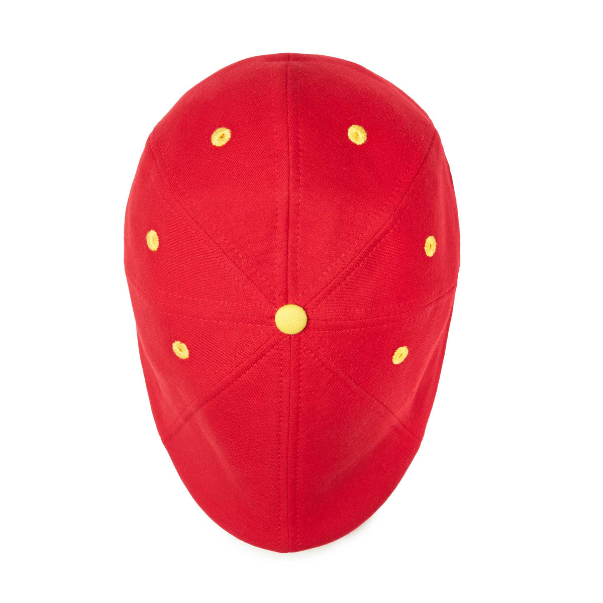 The Jake 2 Boston Scally Cap - Fire Engine Red