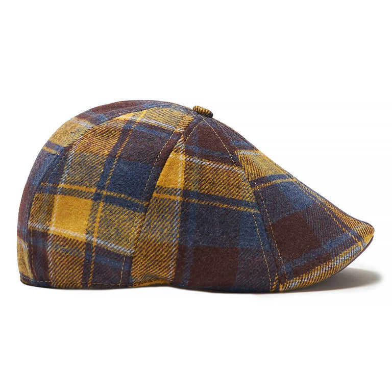 The Majestic Rose Boston Scally Cap - Majestic Plaid