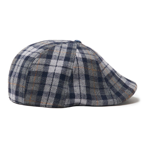 Dustin “The Diamond” Poirier Boston Scally Cap - Blue & Grey Plaid