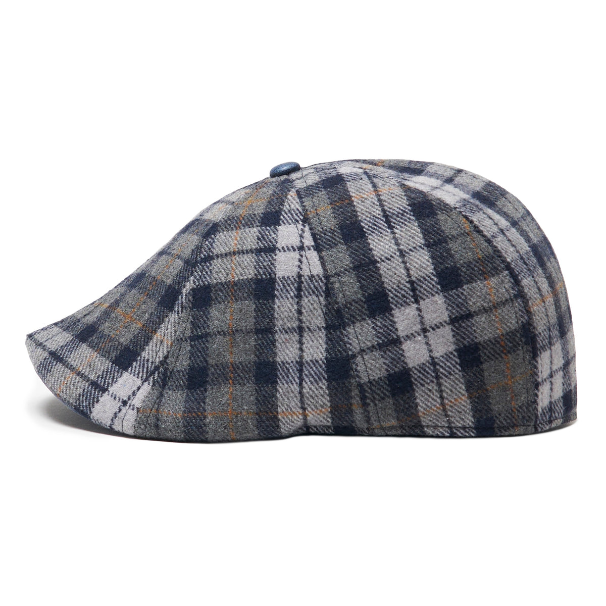 Dustin “The Diamond” Poirier Boston Scally Cap - Blue & Grey Plaid