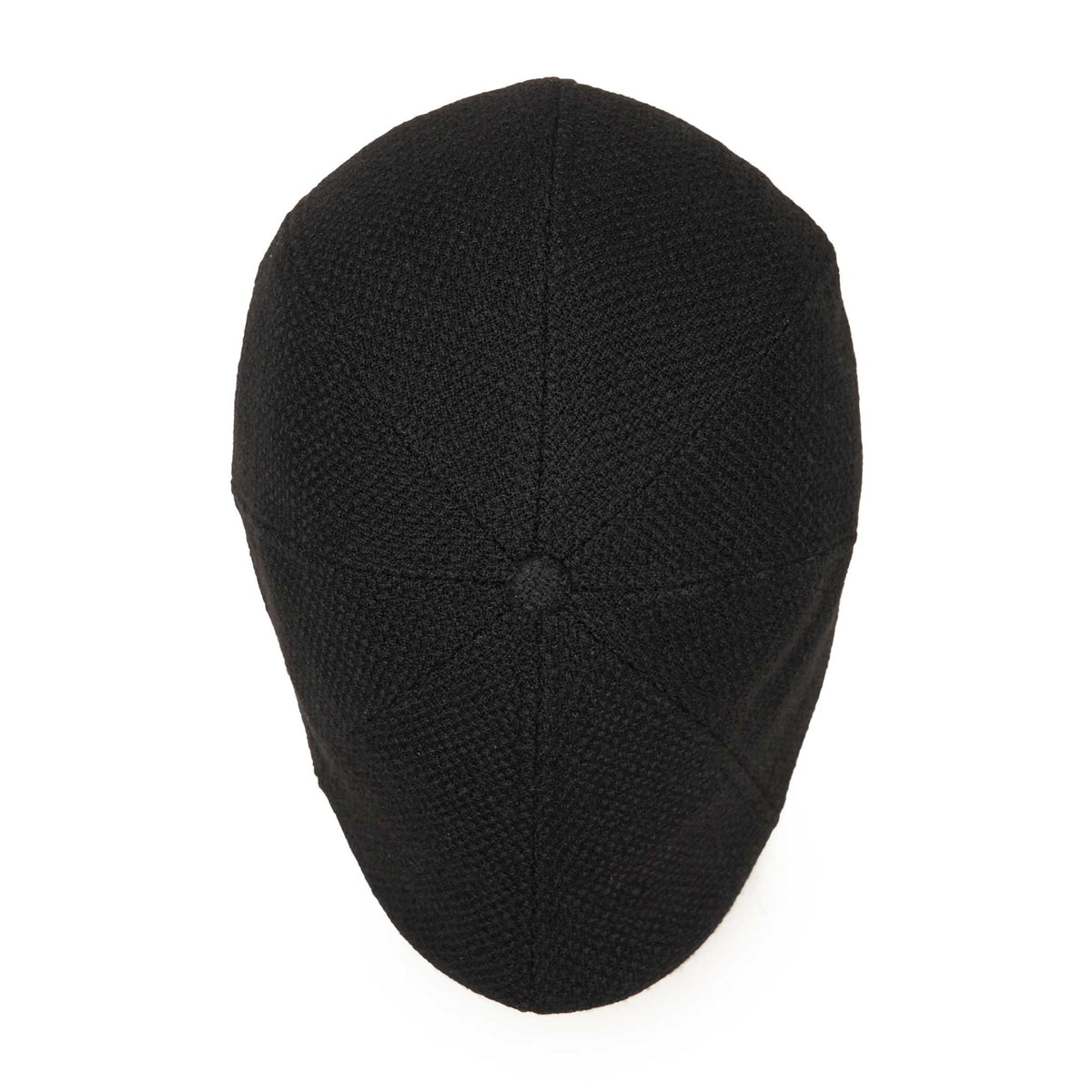 The Woven Peaky Boston Scally Cap - Black