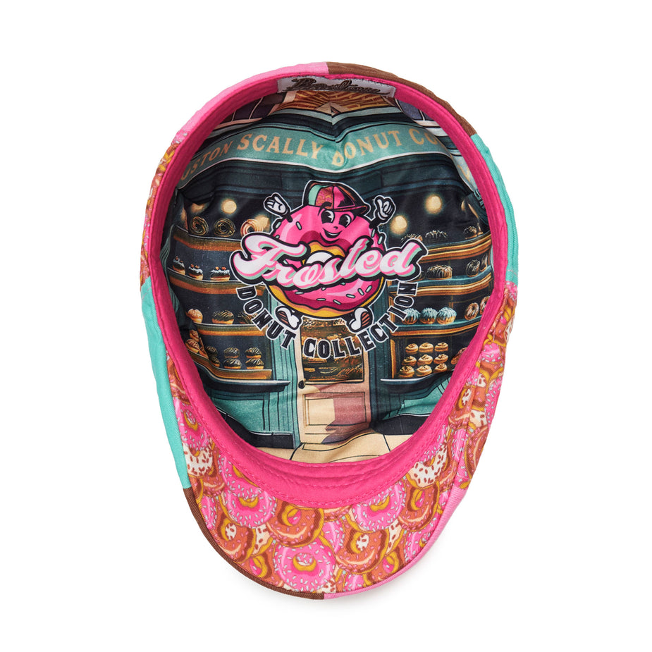 The Donut Boston Scally Cap - Frosted Edition Patchwork