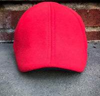 The Teddy Boston Scally Cap (Flat Cap) - Red