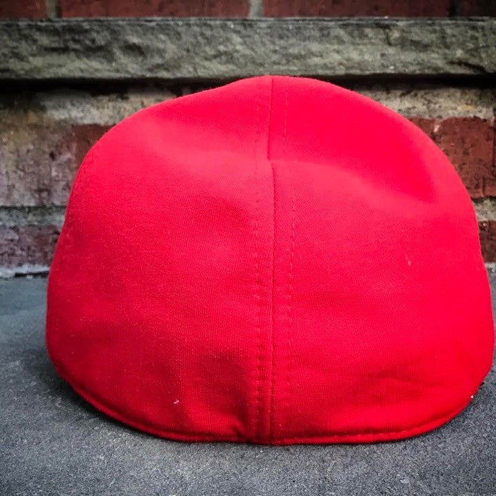 The Teddy Boston Scally Cap (Flat Cap) - Red