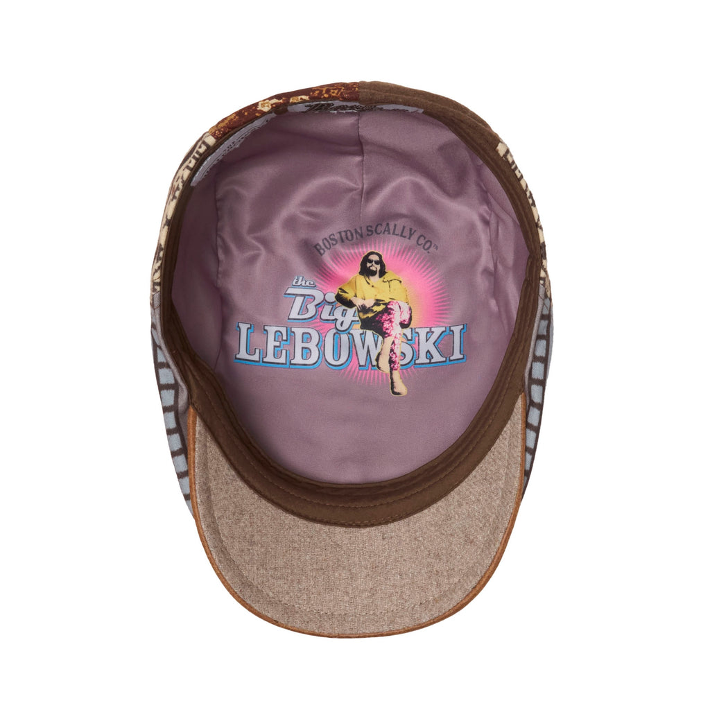 The Big Lebowski Boston Scally Cap - The Dude Patchwork