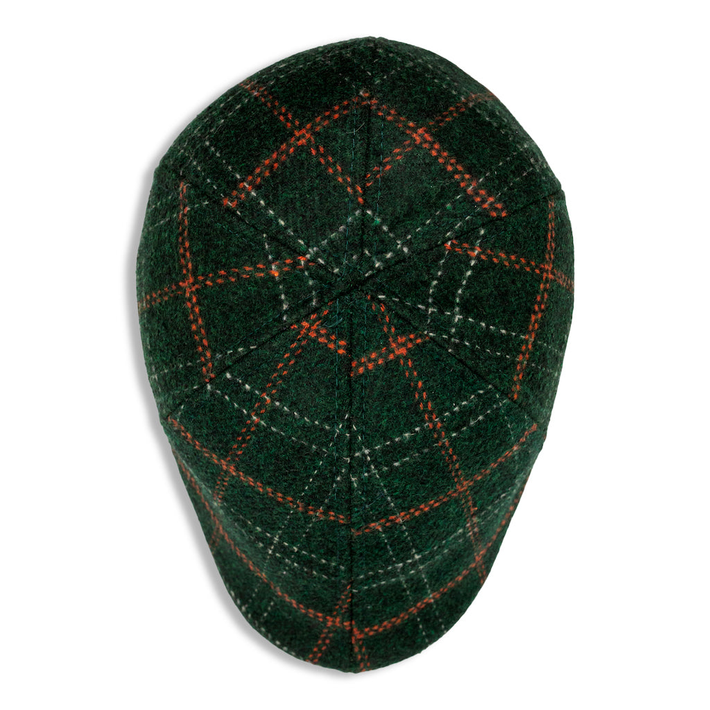 The Celtic Bone Boston Scally Cap - Green