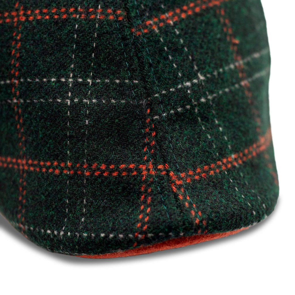 The Celtic Bone Boston Scally Cap - Green