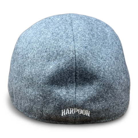 The Harpoon Boston Scally Cap (Flat Cap) - Grey