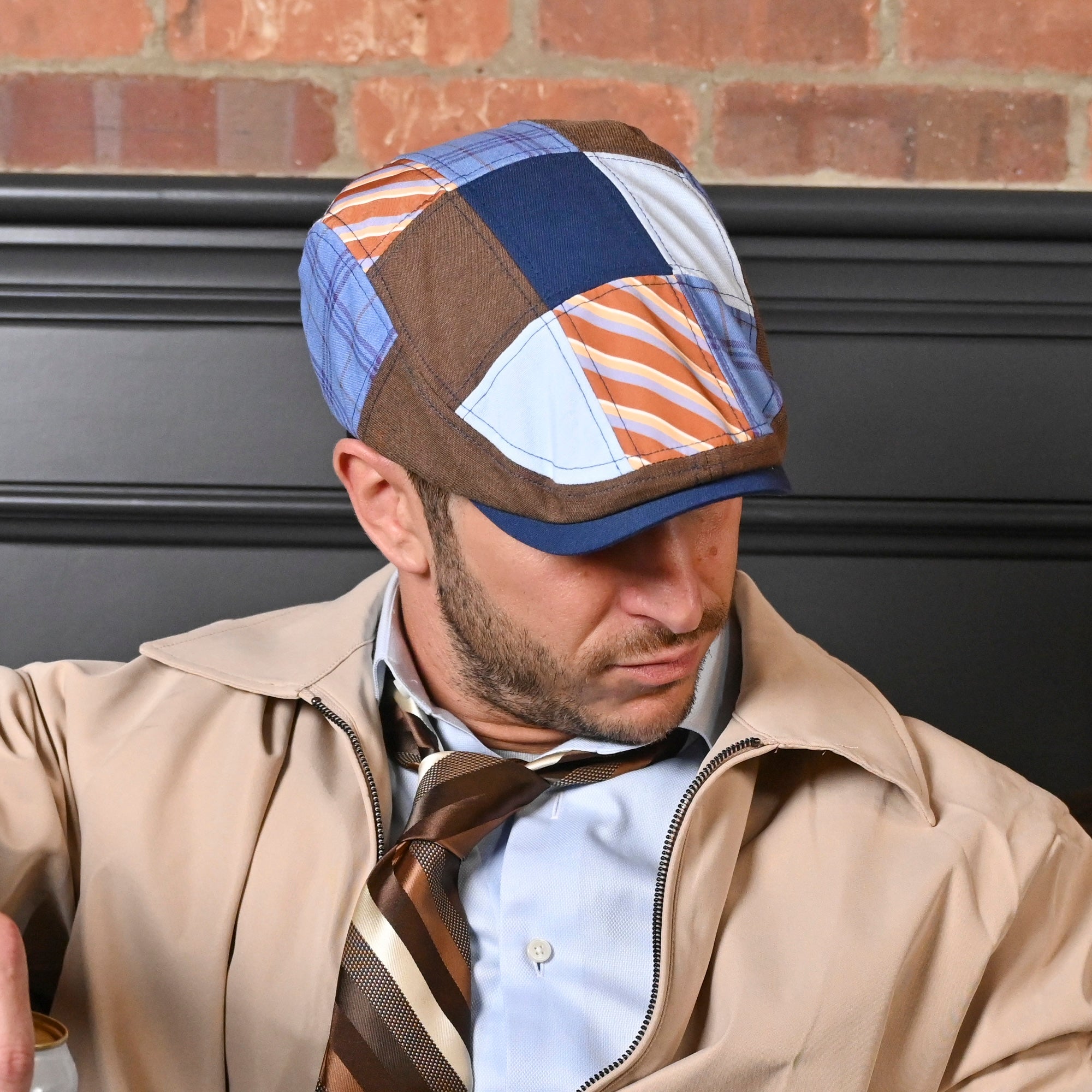 The Bundy Boston Scally Cap - Patchwork