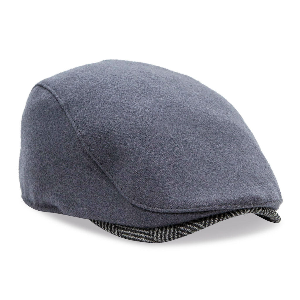 The Sidestreet Boston Scally Cap (Flat Cap) - Grey