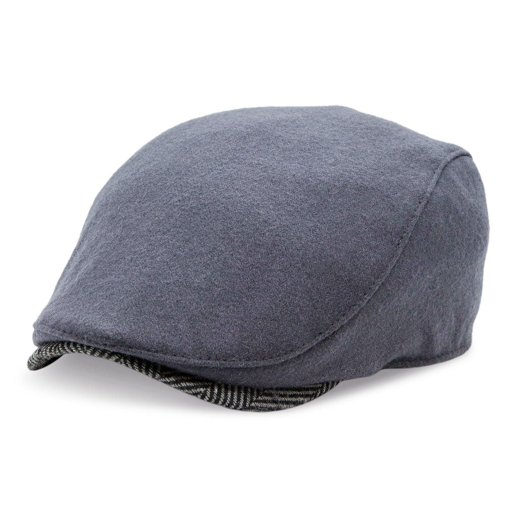 The Sidestreet Boston Scally Cap (Flat Cap) - Grey