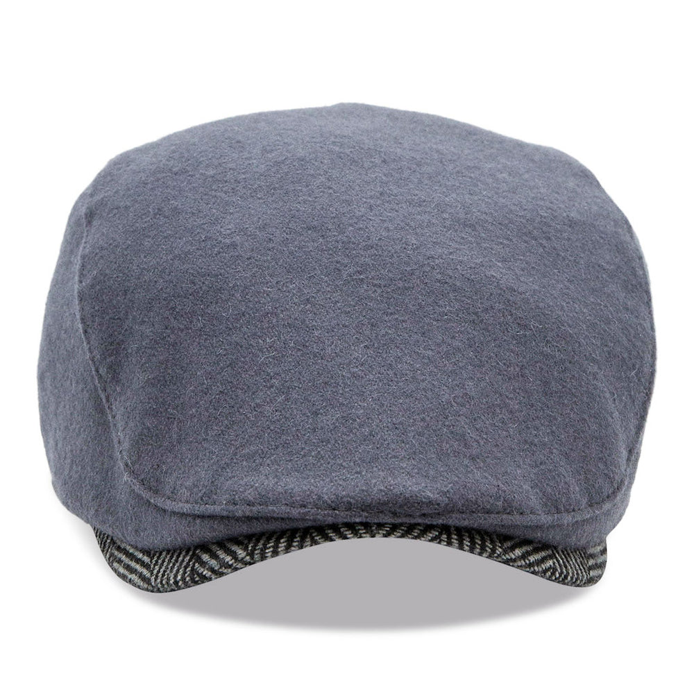 The Sidestreet Boston Scally Cap (Flat Cap) - Grey