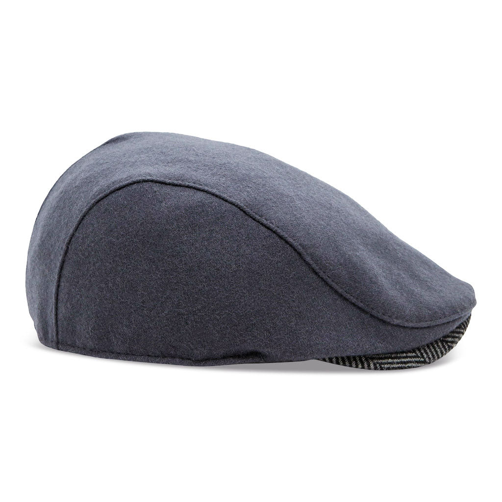 The Sidestreet Boston Scally Cap (Flat Cap) - Grey