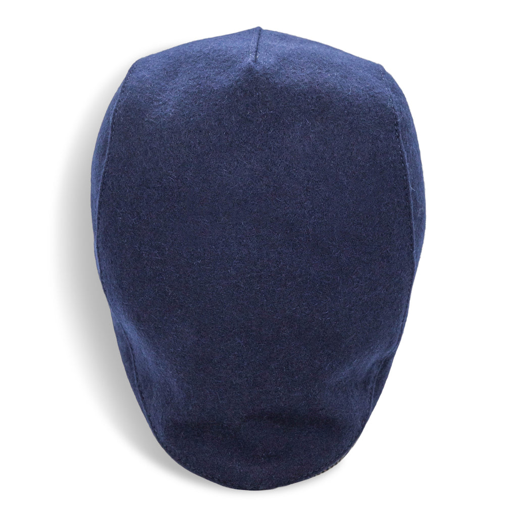 The Sidestreet Boston Scally Cap (Flat Cap) - Navy