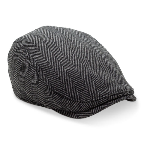 The UFC Ulti-Man Boston Scally Cap (Flat Cap) - Grey Herringbone