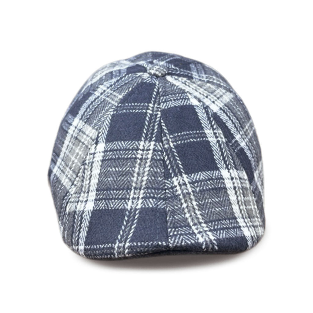 The Royal Rose Boston Scally Cap (Flat Cap) - Royal Plaid