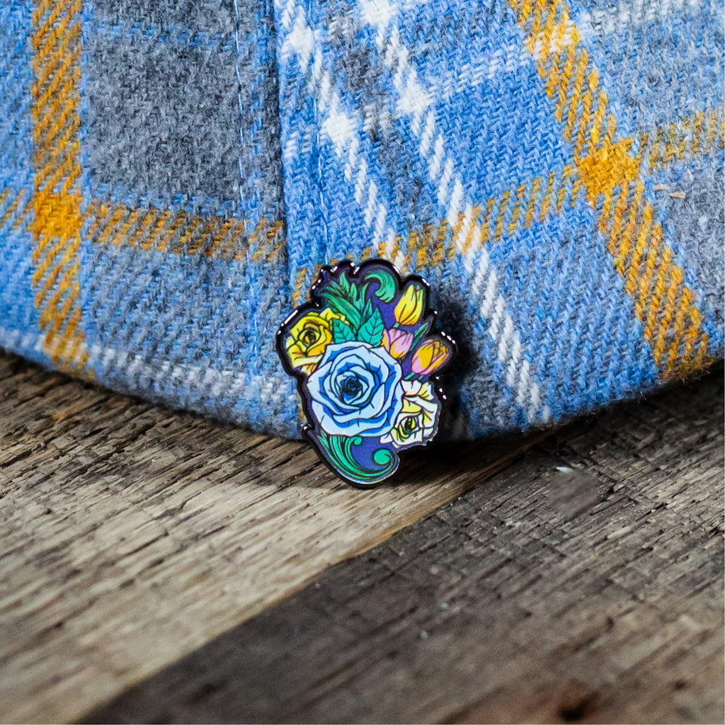 Boston Scally The Spring Rose Cap Pin